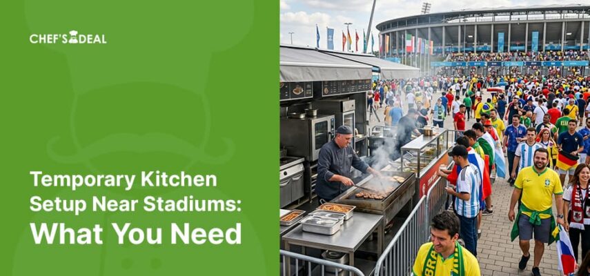 How to Run a Temporary Food Vendor Setup Near Stadiums