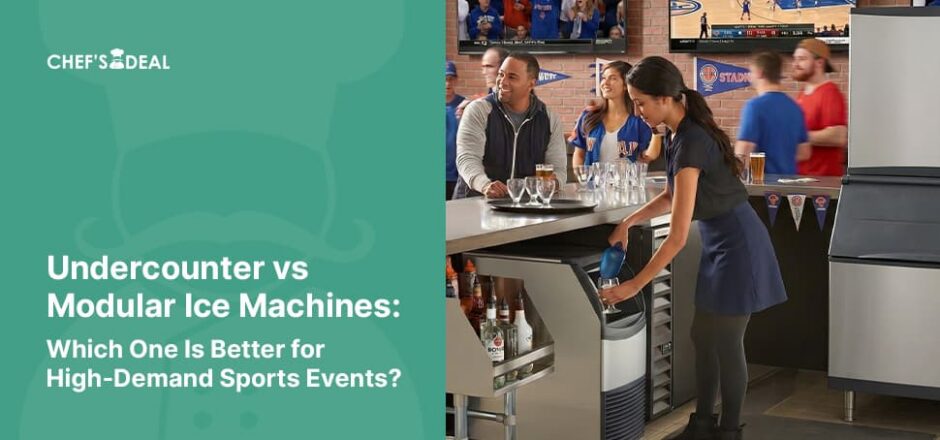 Undercounter vs. Modular Ice Machines: Which Is Better?