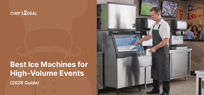 Best Ice Machines for High-Volume Events: 2026 Guide